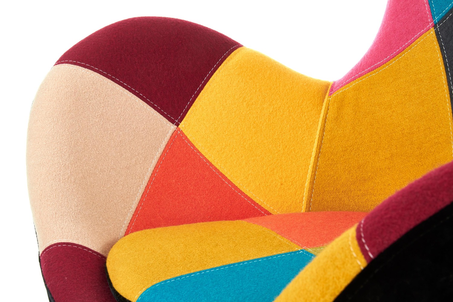 BUTTERFLY fotel patchwork (1p=1szt) - Meble wypoczynkowe - HALMAR