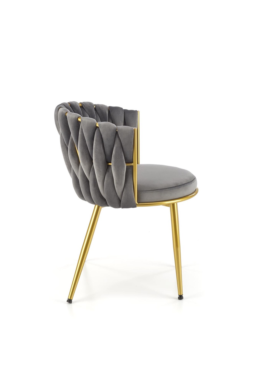 K517 krzesło popielaty - HALMAR