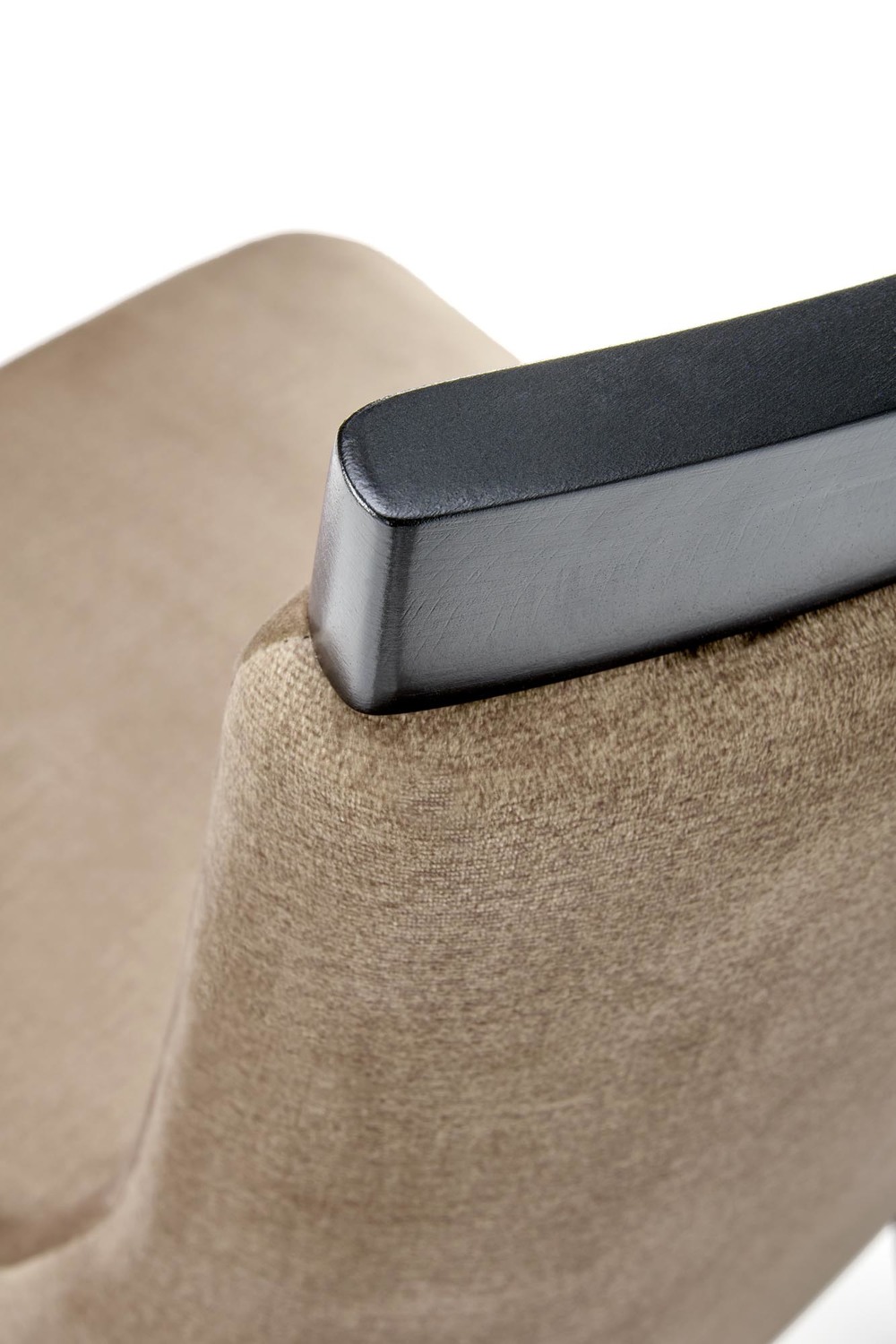 ROYAL krzesło czarny / tap: MONOLITH 09 (beżowy) - Krzesła - HALMAR