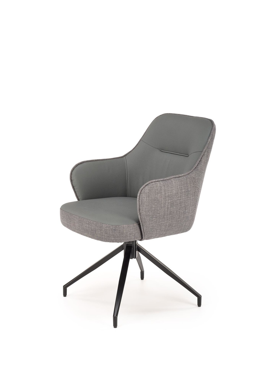 K527 krzesło popielaty / j. popiel - HALMAR