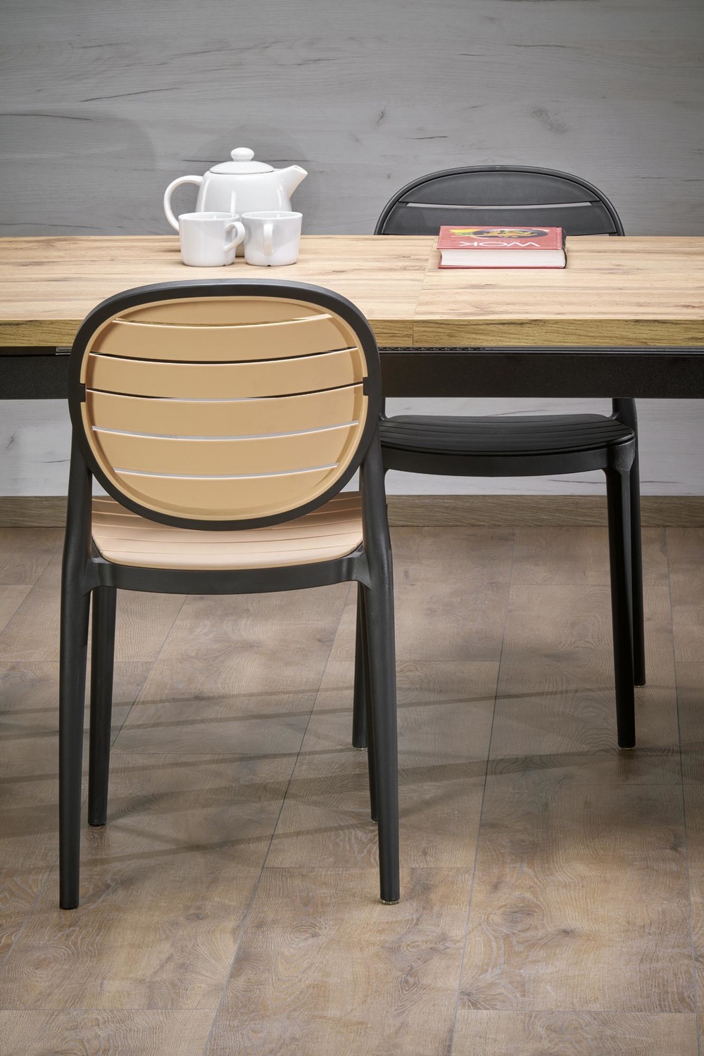 K529 krzesło czarny - HALMAR