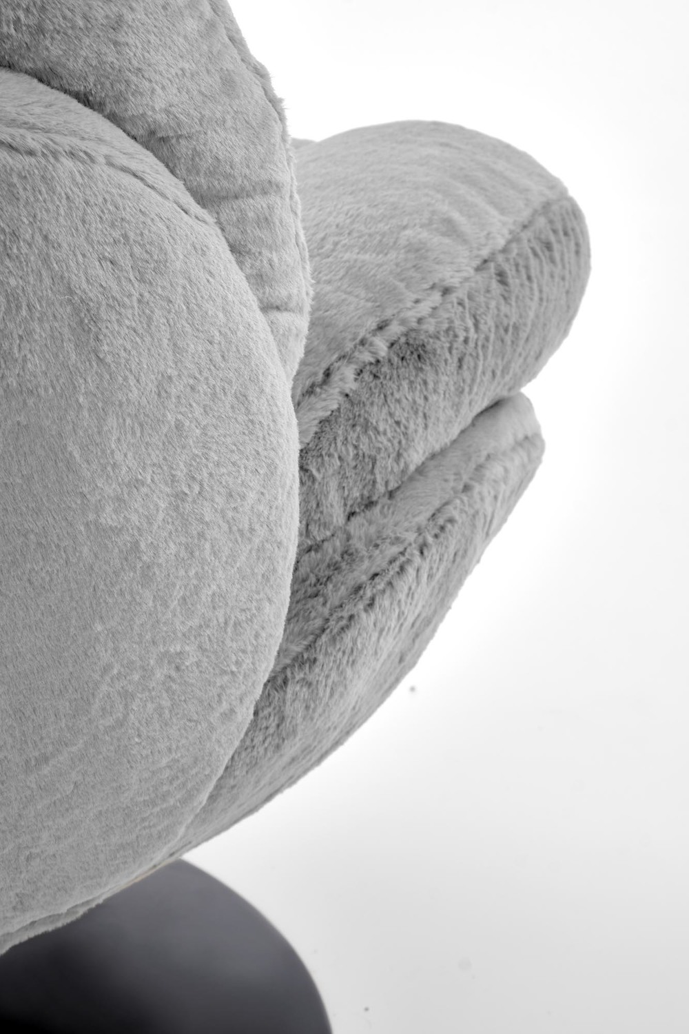 SHELL l.chair, grey - HALMAR