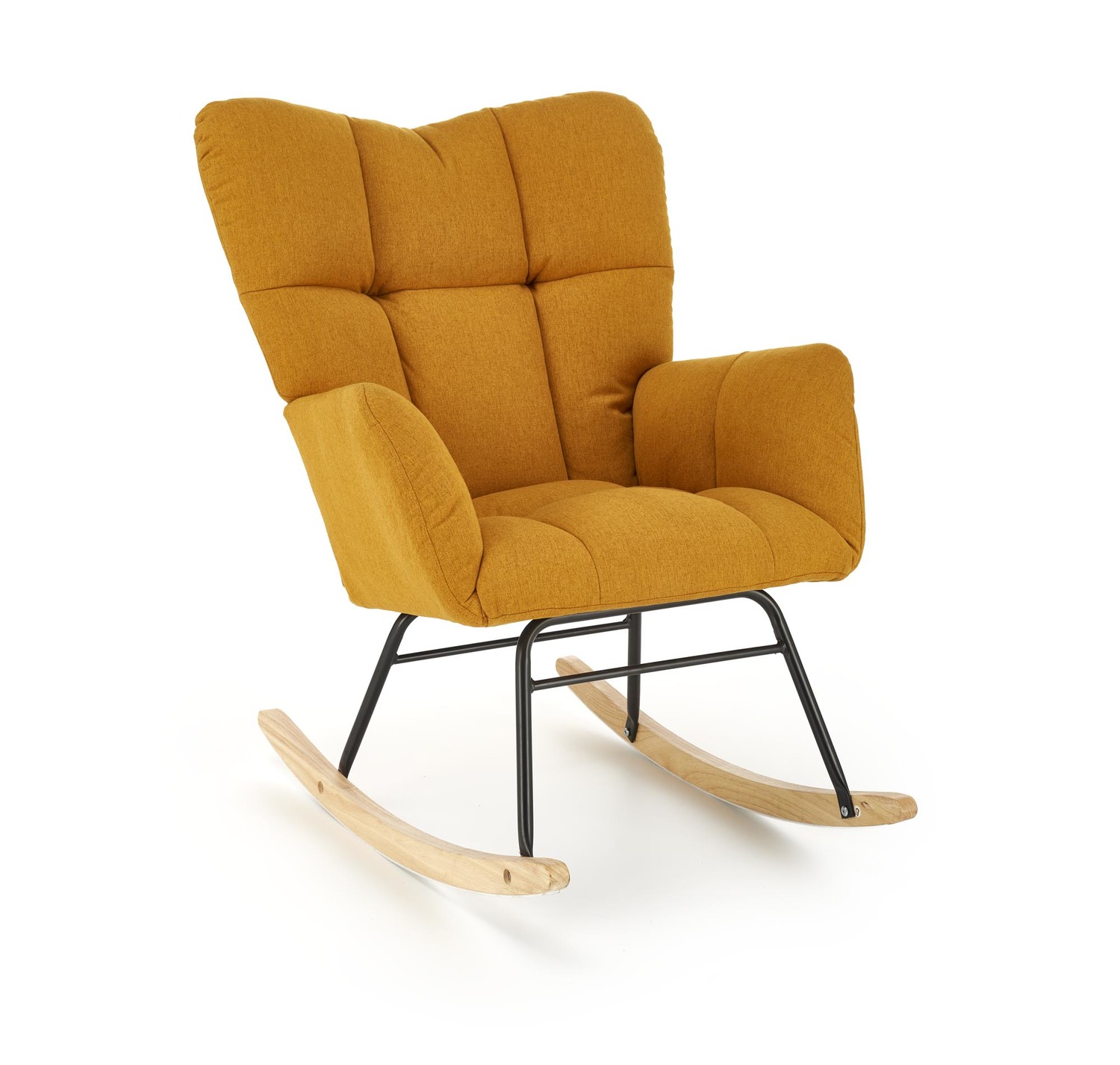 VASCO rocking chair mustard HALMAR